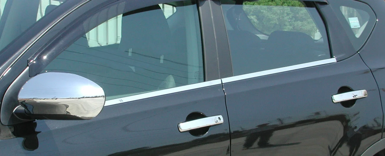 Nissan qashqai chrome window trim store